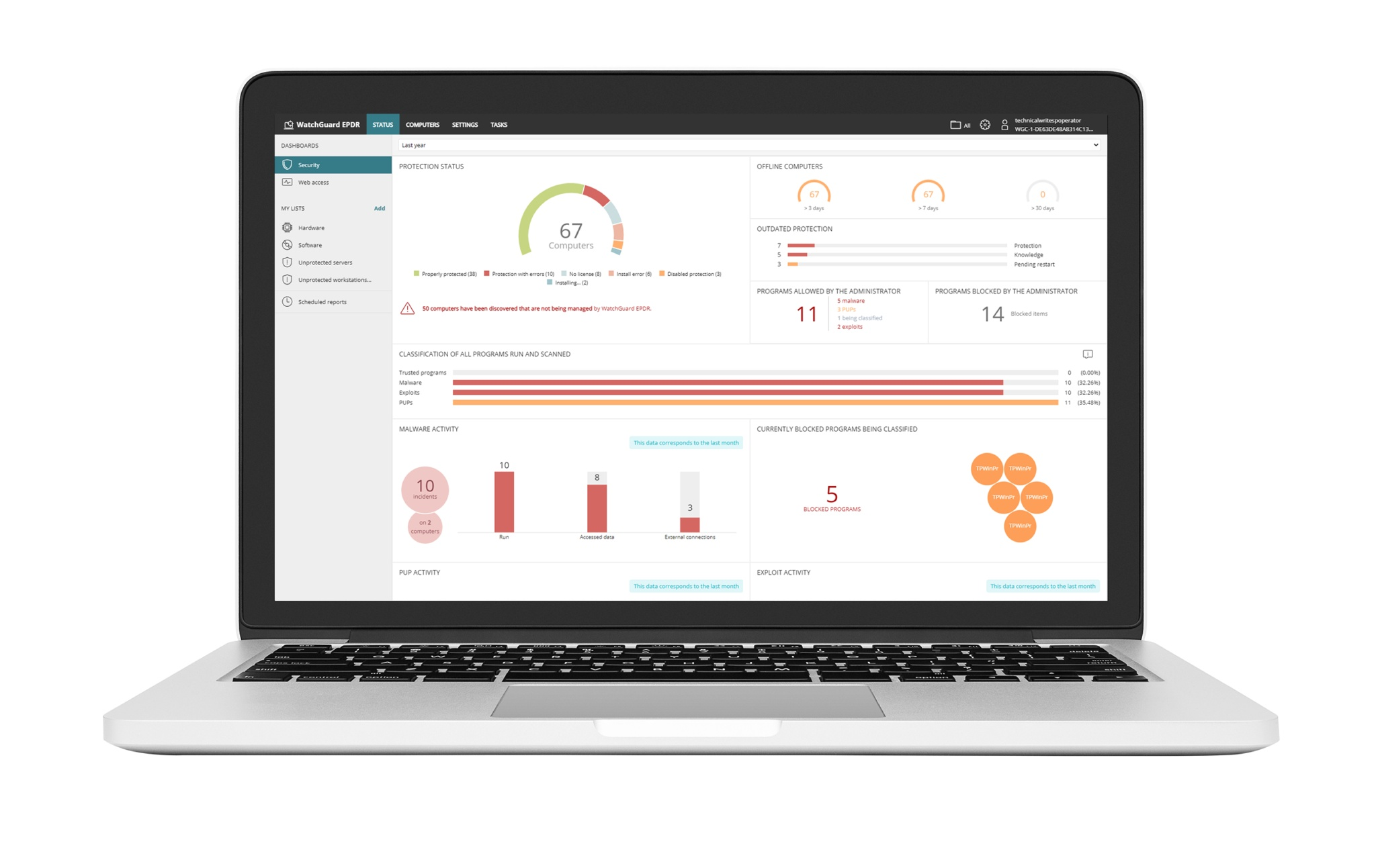 Advanced Reporting Tool By Watchguard On A Monthly Subscription